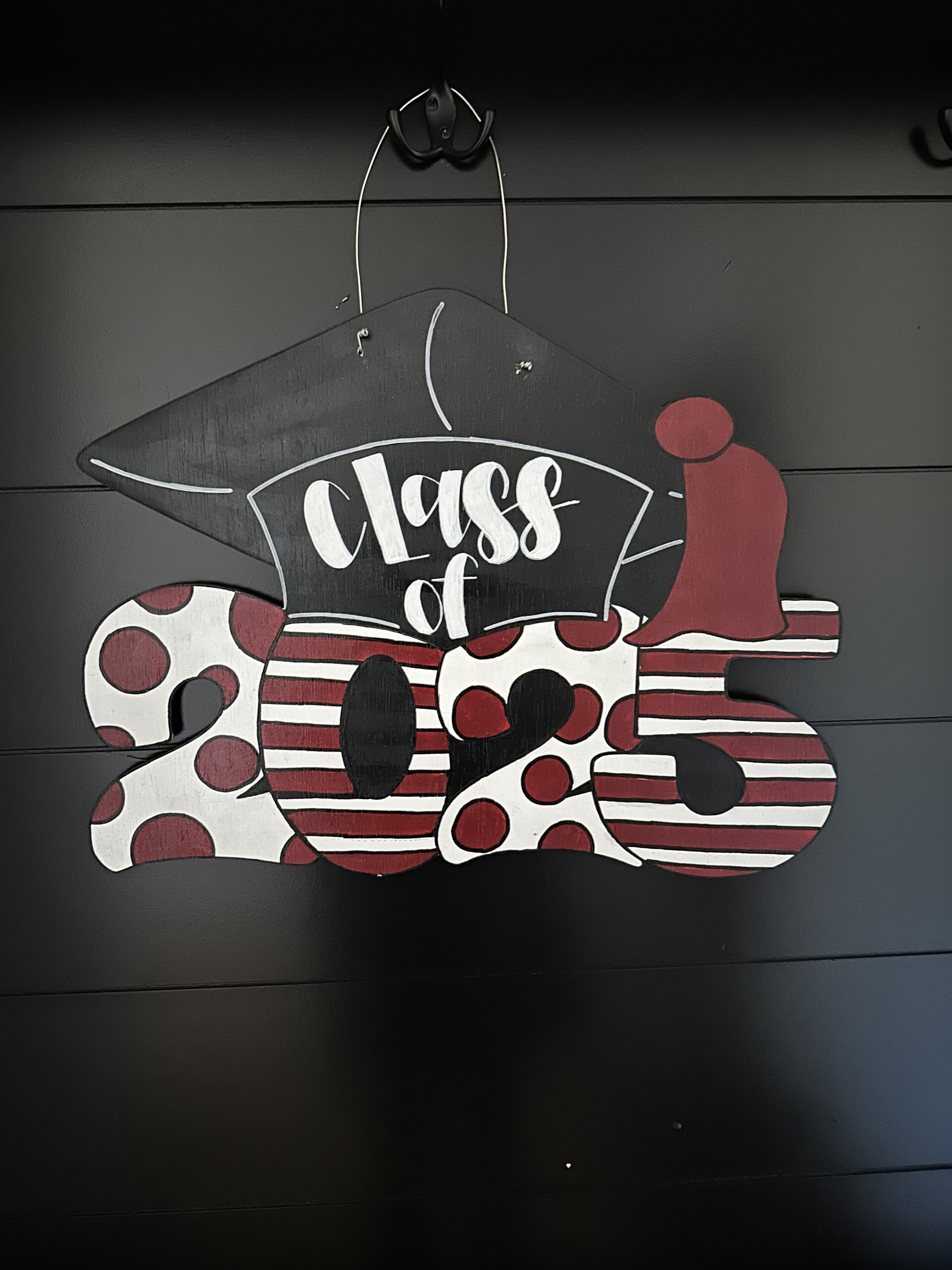 2025 Graduate (Maroon and White) - For His Glory and our good